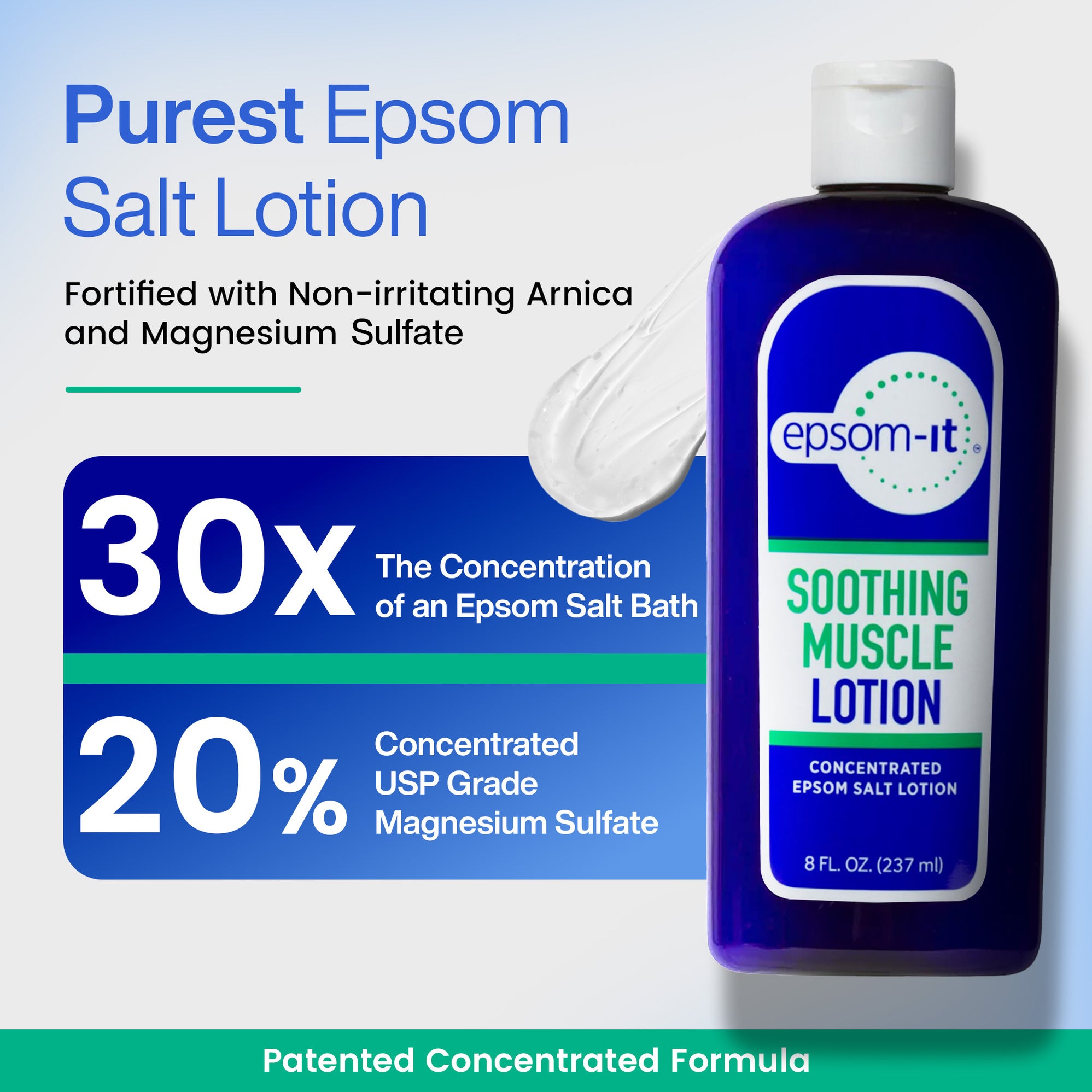 Soothing Muscle Lotion Bottle – Epsom-It