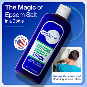 Soothing Muscle Lotion Bottle – Epsom-It