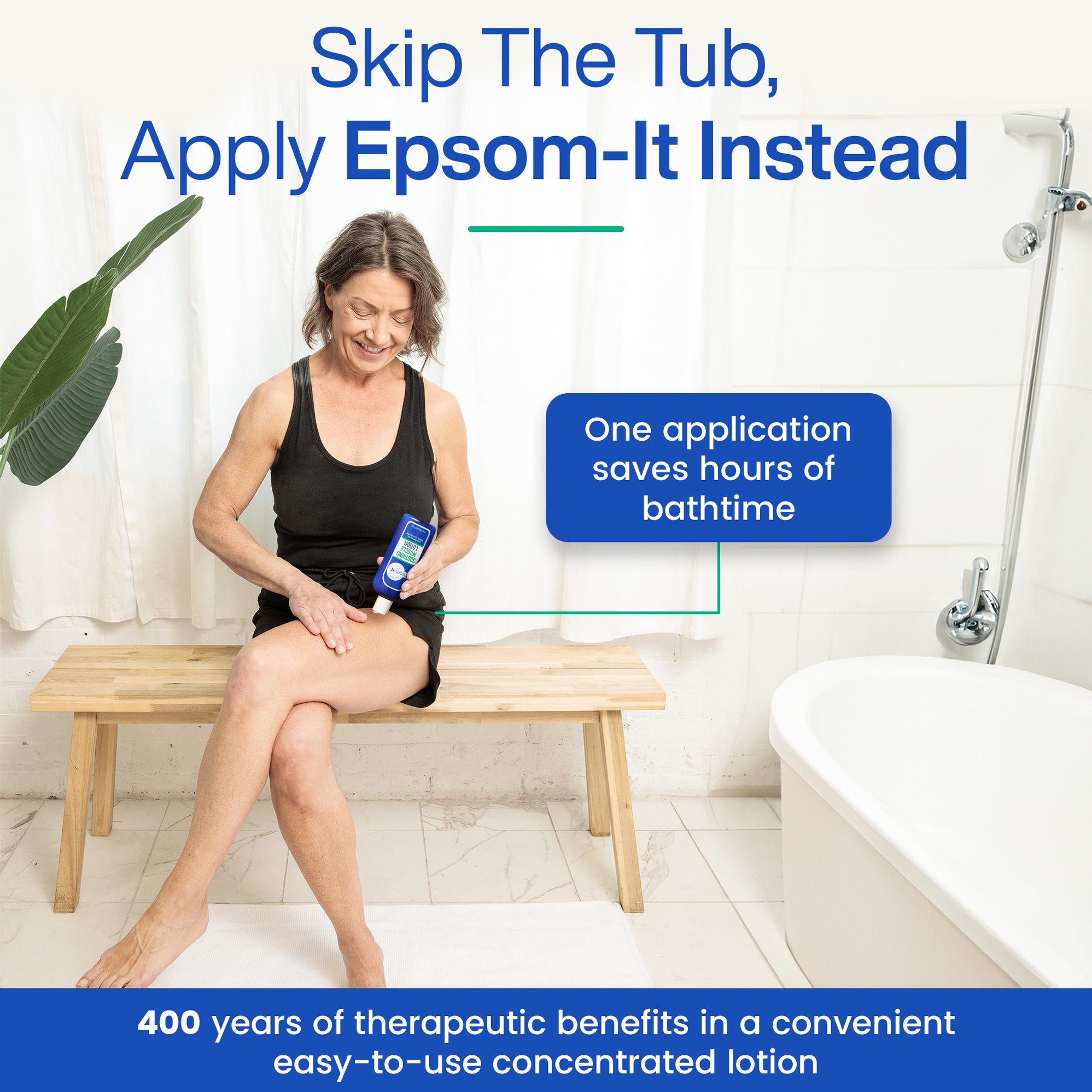 Epsom Salt Lotion for Muscles - Soothes Discomfort – Epsom-It