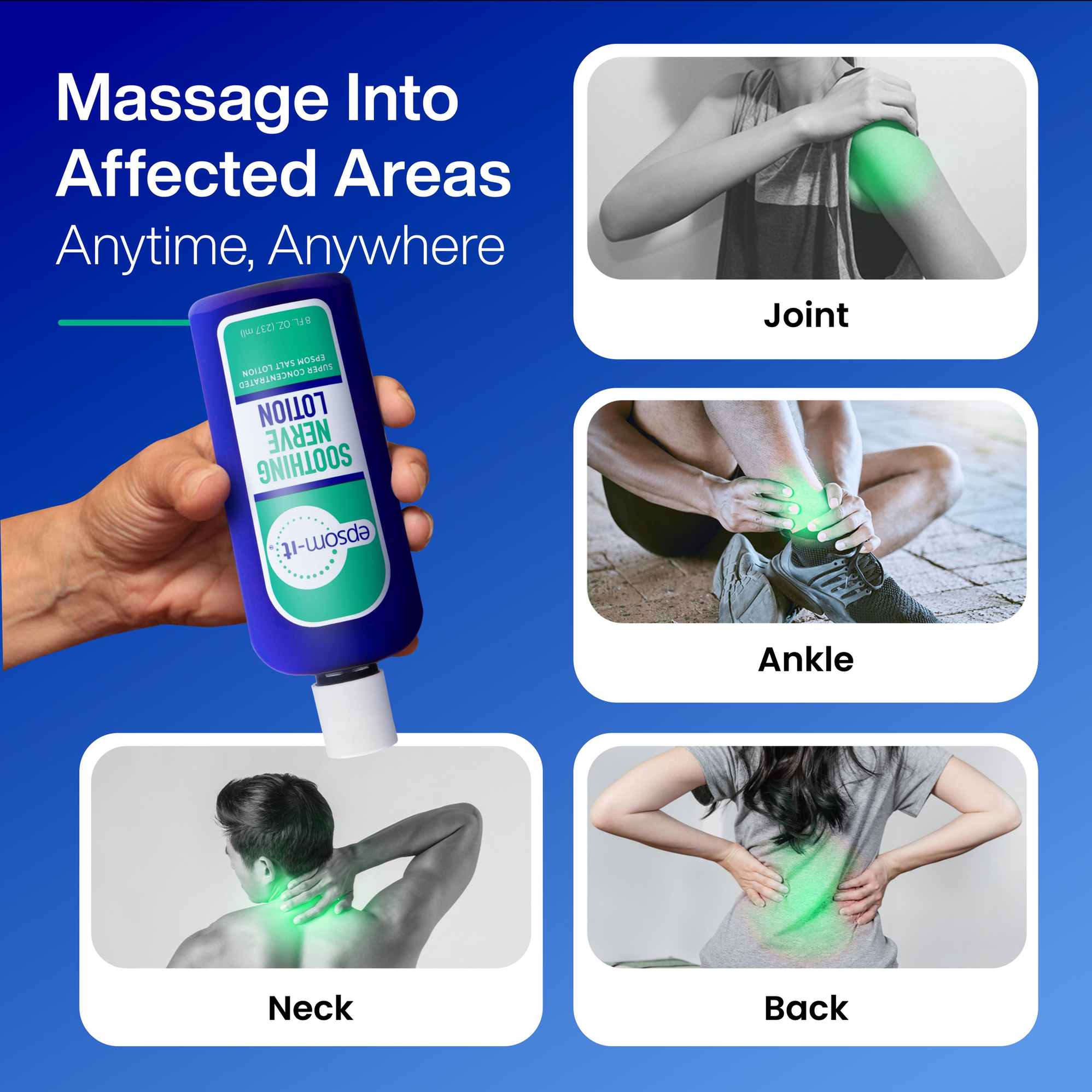 Epsom-It All Natural Concentrated Epsom Salt Cream