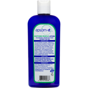 Epsom Salt Lotion for Muscles - Soothes Discomfort – Epsom-It