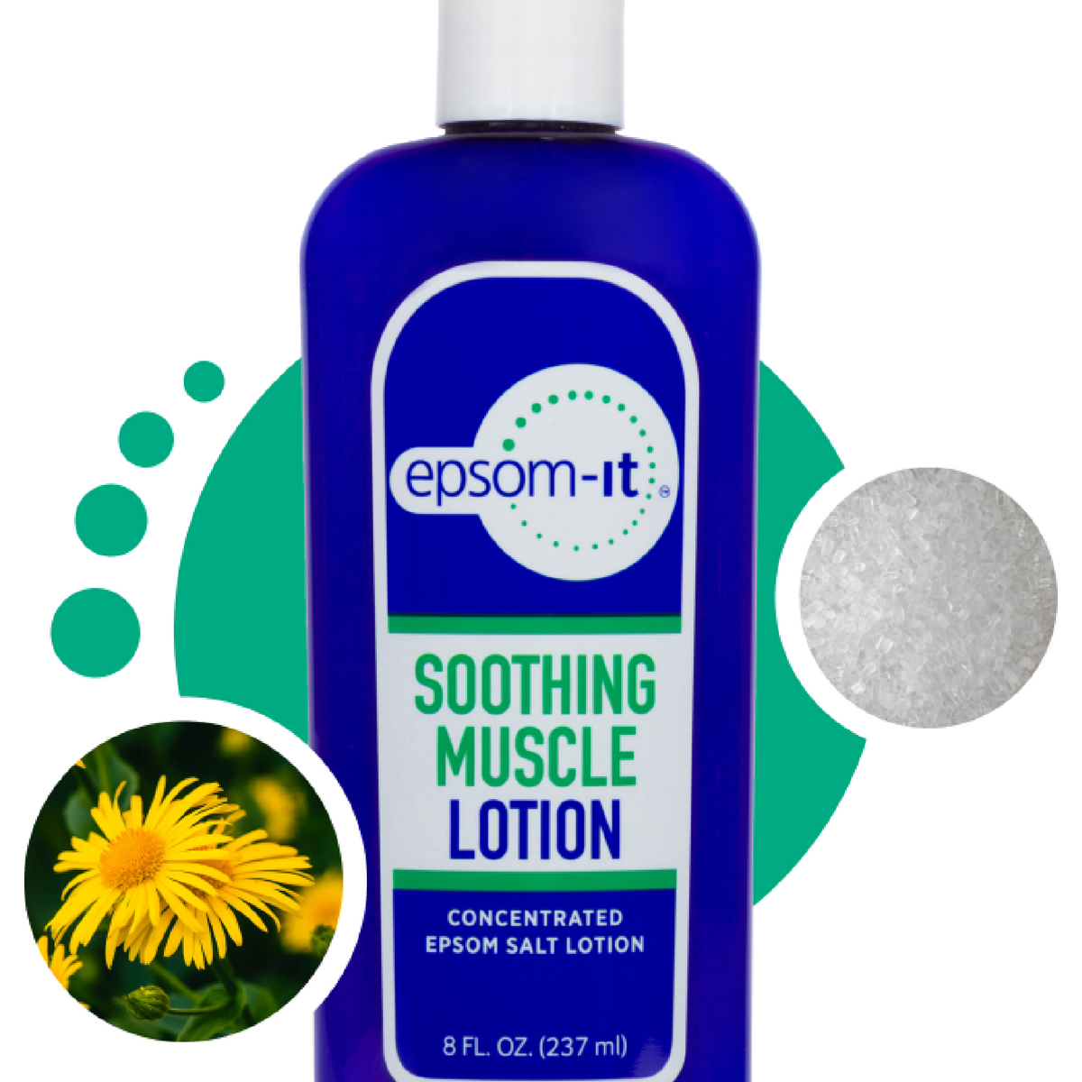 Epsom Salt Lotion for Muscles - Soothes Discomfort – Epsom-It